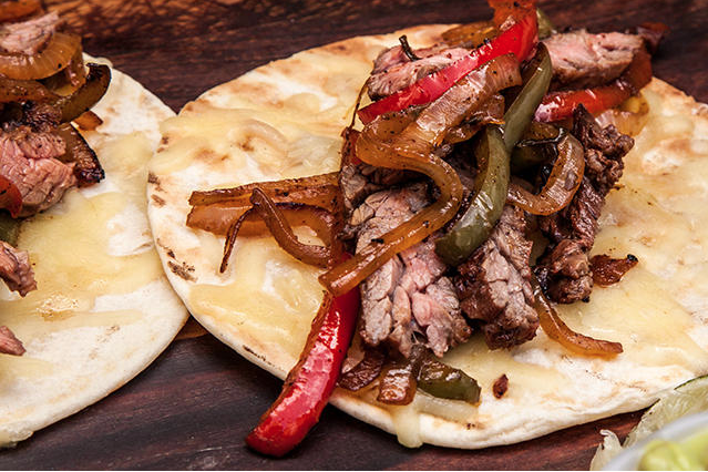 Flat Iron Steak Soft Taco - Madison Fireplace & Patio